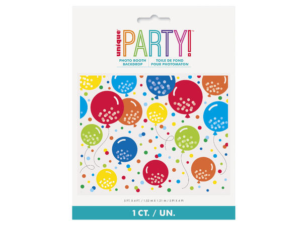 Balloon Cheer Photo Booth Backdrop 604 – Partyland.is