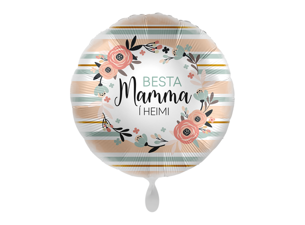 Álblaðra, Besta Mamma i Heimi, 43 cm – Partyland.is